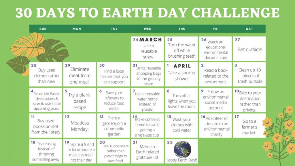 2025 Calendar Environmental Days - Printable Free Templates