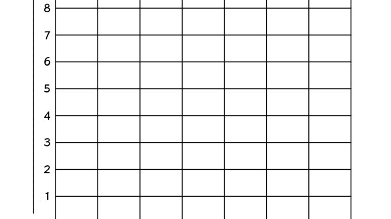 Printable Blank Graphs For Second Grade - Printable Free Templates