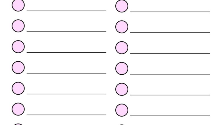 Free Blank Printable Scavenger Hunt Templates - Printable Free Templates