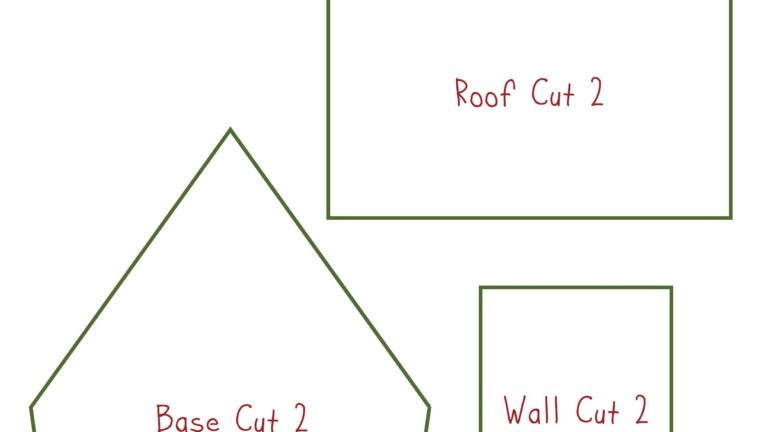Printable Gingerbread House Patterns - Printable Free Templates