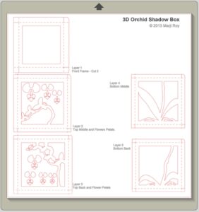 Printable Shadow Box Template - Printable Free Templates